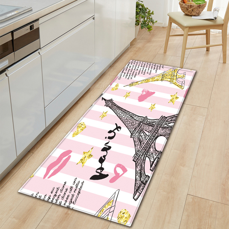 Home Floor Mat 3D Printed Kitchen Rug Door Mats Kitchen Carpets Anti ...
